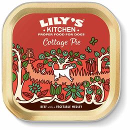 LILY'S KITCHEN Dog Cottage Pie Rind Hunde-Nassfutter Monoprotein 10x150g