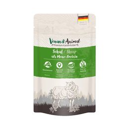 Venandi Animal Schaf als Monoprotein Katzen-Nassfutter hoher Fleischanteil 24x125g