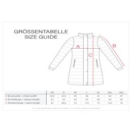 Winterjacke Marikoo "Aylaraa", Damen, Gr. S, gr&uuml;n (schwarz olive), Obermaterial: 90% Polyacryl, 8% Viskose, 2% Elasthan, Jacken Winterjacke, Elegante Designer Winterjacke
