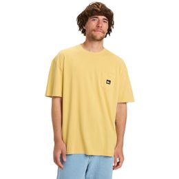 T-Shirt Quiksilver "Salt Water Pocket", Herren, Gr. L, rattan, Obermaterial: 100% Walkfrottier;, Shirts T-Shirt