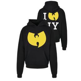 Kapuzensweatshirt "Upscale by Mister Tee Herren WU Tang Loves NY Hoody", Herren, Gr. M, schwarz, 100% Baumwolle, UPSCALE BY MISTER TEE, unifarben, Sweatshirts