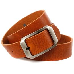 Anthoni Crown Herren Lederg&uuml;rtel Herreng&uuml;rtel in cognac braun 115