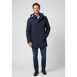 Outdoorjacke NEW CANADIAN, Herren, Gr. 28, dunkelblau, 100% Polyester, unifarben, normal, ohne Ausschnitt, Jacken Outdoorjacke, mit abnehmbarer Kapuze