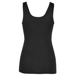 Achselhemd Nina von C. "Damen Achselhemd Motion", Damen, Gr. 38, N-Gr, schwarz, Obermaterial: 95% Modal CMD. 5% Elasthan EL., Unterhemden