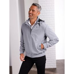 Blouson CLASSIC, Herren, Gr. 50, grau (steingrau), 100% Polyester, unifarben, Jacken Blouson