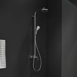 Hansgrohe Crometta S Aufputz-Duschsystem, Einhebelmischer, 27269000,