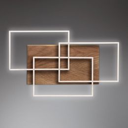 Paul Neuhaus Palma LED Deckenleuchte, quadratisch, 8330-79,