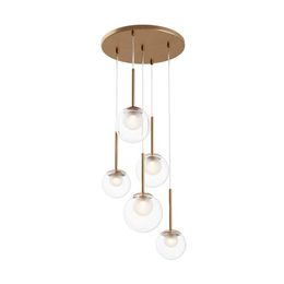 Maytoni Basic form Pendelleuchte, G9, 5-flammig, MOD521PL-05G,