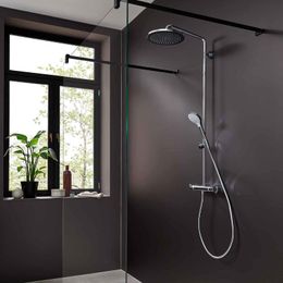 Hansgrohe Croma Select S Aufputz-Duschsystem mit Thermostat, 26794000,