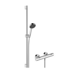 Hansgrohe Activera Select S Aufputz-Duscharmatur mit Thermostat, 28086000,