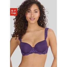 Lascana Schalen-BH 'Flora' violett Gr. 75C. Mit B&uuml;gel