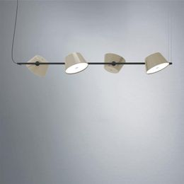 Marset Tam Tam Pendelleuchte, E27, linear, 4-flammig, A633-172 39+A633-130 37#4,