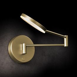 Holtk&ouml;tter Holtk&ouml;tter Plano Wandleuchte mit Lesearm, LED, 9658-1-19,