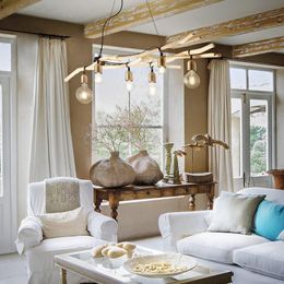Ideal-Lux Driftwood Pendelleuchte, E27, 180922,