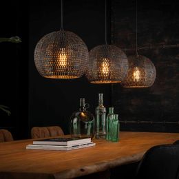 Onooro Amsterdam halfround Pendelleuchte, E27 3-flammig, BE614-8103/56,