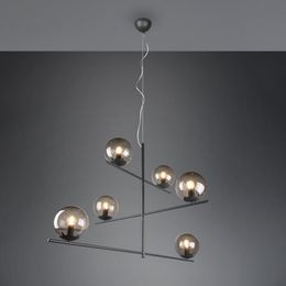 Trio Leuchten Pure Pendelleuchte, 6-flammig, 302000642,