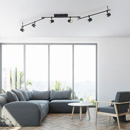 Paul Neuhaus Barik Deckenspot, LED und GU10 7-flammig, 6526-18,