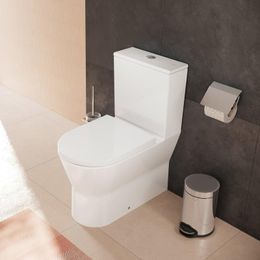 Hansgrohe EluPura Original S Toilette bodenstehend mit AquaFall Flush, 60346450,