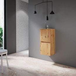 Burgbad Cube H&auml;ngeschrank, 2 T&uuml;ren, UHBH040RF5311,
