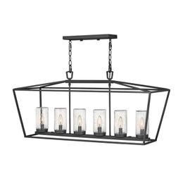 Elstead Lighting Alford Place Pendelleuchte, E14 6-flammig, QN-ALFORD-PLACE-6P-MB,