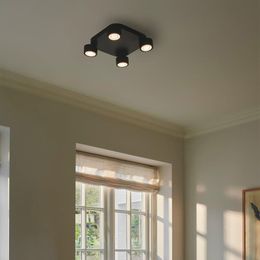 Nordlux Clyde Deckenleuchte 4-flammig quadratisch, LED, 2412256003,