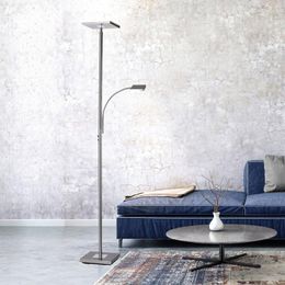 Just Light Hans Deckenfluter mit Lesearm, LED, 11710-55,