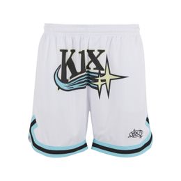 Shorts K1x "K1x K1x Stars Mesh Shorts", Herren, Gr. XL, US-Gr&ouml;&szlig;en, wei&szlig;, 100% Polyester, normal, Hosen Shorts
