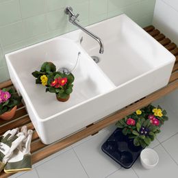 Villeroy & Boch Villeroy & Boch O.novo Doppelsp&uuml;lbecken, 63310001,