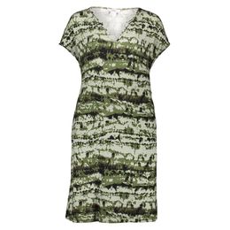 Heine Kleid in Schwarz/ Khaki - 73% | Gr&ouml;&szlig;e 48 | Damen-kleider