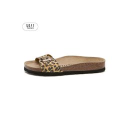 teegu Pantoletten in Beige/ Braun - 49% | Gr&ouml;&szlig;e 37 | Damen-pantoletten