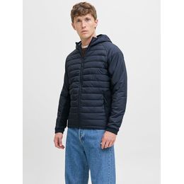 Jack & Jones Jack & Jones Hybridjacke in Dunkelblau - 62% | Gr&ouml;&szlig;e L | Herren-outdoorjacken