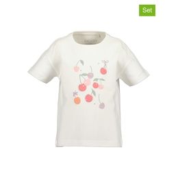 Blue Seven 2tlg. Outfit in Wei&szlig;/ Rosa - 42% | Gr&ouml;&szlig;e 110 | Kinder-oberteile