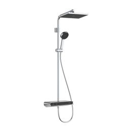 Hansgrohe Activera Q Aufputz-Duschsystem mit Thermostat, 28648000,