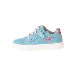 Richter Shoes Leder-Sneakers "Flora" in Hellblau - 61% | Gr&ouml;&szlig;e 32 | Kindersneakers