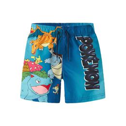 name it Badeshorts "Manuel" in Blau - 14% | Gr&ouml;&szlig;e 134 | Kinder-bademode