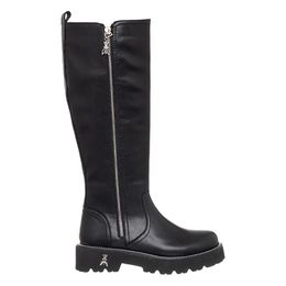 Patrizia Pepe Leder-Stiefel in Schwarz - 65% | Gr&ouml;&szlig;e 39 | Damen-stiefel
