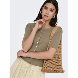 Jacqueline de Yong JDY Cardigan in Khaki - 45% | Gr&ouml;&szlig;e M | Damen-pullover-cardigans
