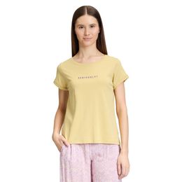Cartoon Shirt in Gelb - 66% | Gr&ouml;&szlig;e 46 | Damen-tops