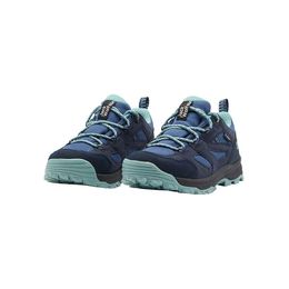 Jack Wolfskin Leder-Trekkingschuhe "Vojo Tour Texapore Mid" in Dunkelblau - 42% | Gr&ouml;&szlig;e 35 | Kinder-outdoor-sport-schuhe