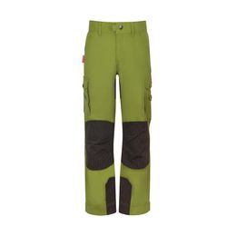 Trollkids Trekkinghose "Hammerdalen" in Khaki/ Schwarz - 39% | Gr&ouml;&szlig;e 122 | Kinderhosen