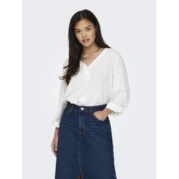 Jacqueline de Yong JDY Bluse in Wei&szlig; - 32% | Gr&ouml;&szlig;e M | Damen-blusen