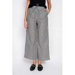 William de Faye Hose in Anthrazit/ Wei&szlig; - 67% | Gr&ouml;&szlig;e 38 | Damenhosen