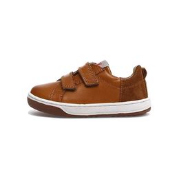 Naturino Leder-Sneakers "Caleb" in Hellbraun - 65% | Gr&ouml;&szlig;e 28 | Kindersneakers