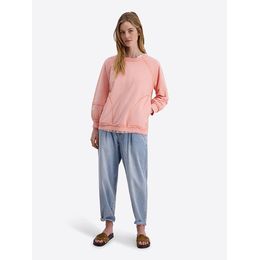Timezone Sweatshirt in Rosa - 46% | Gr&ouml;&szlig;e S | Damen-sweatshirts-jacken