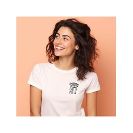 WOOOP Shirt "I see you" in Wei&szlig; - 48% | Gr&ouml;&szlig;e S | Damen-tops