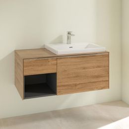 Villeroy & Boch Villeroy & Boch Subway 3.0 Schrank mit Waschtisch, 2 Ausz&uuml;ge, 4A706G01+C57100RH,