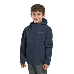 Jack Wolfskin Regenjacke "Flaze" in Dunkelblau - 35% | Gr&ouml;&szlig;e 164 | Kinder-outdoor-jacken