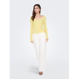 Jacqueline de Yong JDY Pullover "Nanna" in Gelb - 31% | Gr&ouml;&szlig;e M | Damen-pullover-cardigans