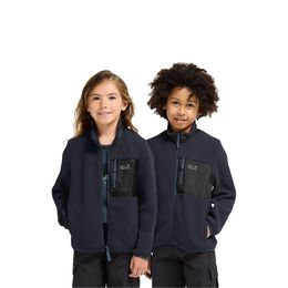 Jack Wolfskin Fleecejacke "Lite Curl" in Dunkelblau - 38% | Gr&ouml;&szlig;e 104 | Kids-fleecejacken-fleecepullover
