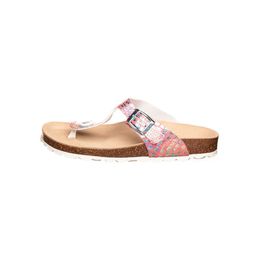billowy Zehentrenner in Rosa/ Silber - 64% | Gr&ouml;&szlig;e 35 | Damen-sandalen